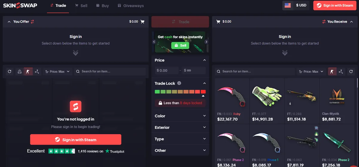 Hvordan handler man med CS2-skins? Fuld guide med trin | EGW.News